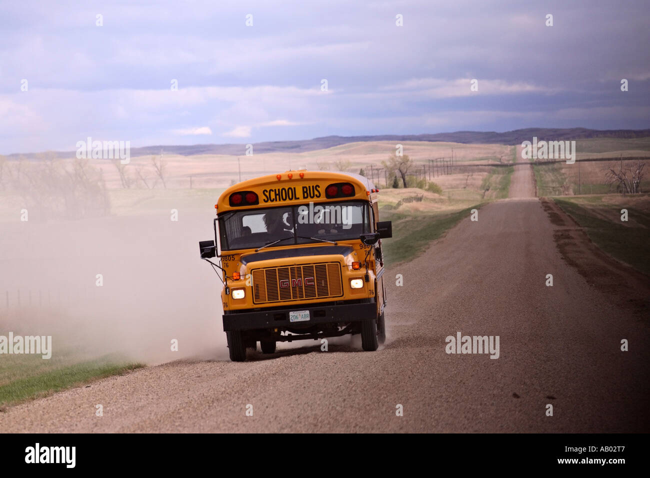 Schoolbus rural hi-res stock photography and images - Alamy