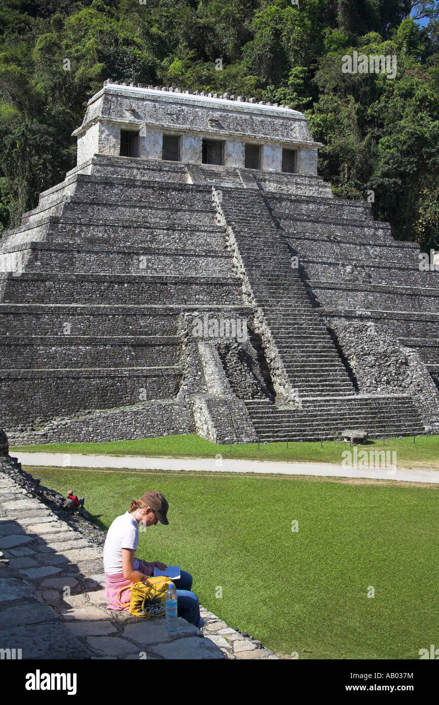 Templo de las Inscripciones, Temple of the Inscriptions, Palenque ...