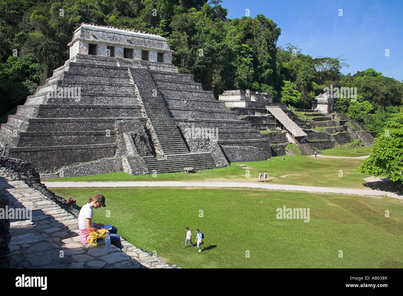 Templo de las Inscripciones, Temple of the Inscriptions, Palenque ...