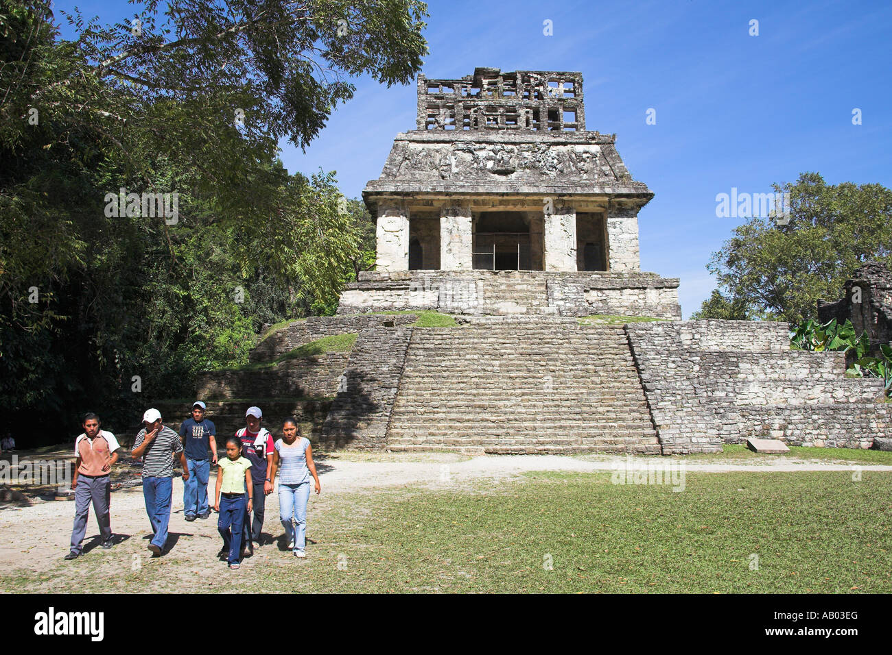 Templo del Sol, Temple of the Sun, Palenque Archaeological Site ...