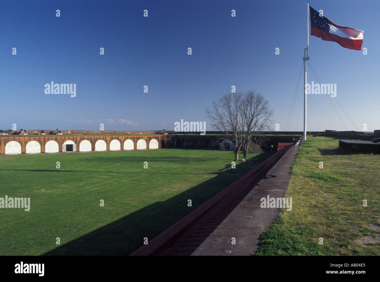AJ14414, Savannah, GA, Georgia, Fort Pulaski National Monument Stock ...