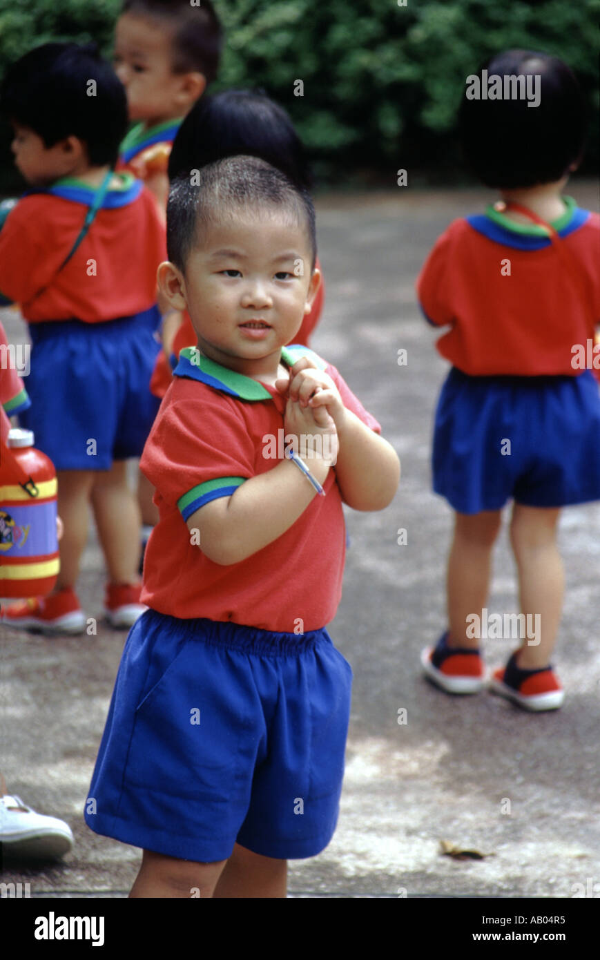 School children in Singapore Stock Photo - Alamy