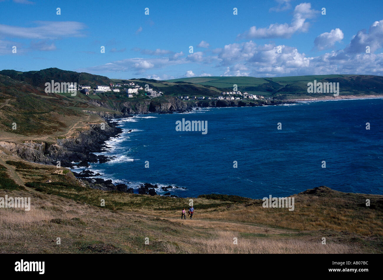 Woolacombe houses hi-res stock photography and images - Alamy