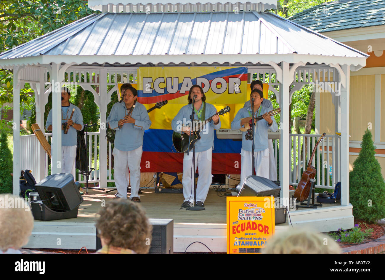 Musical group Atahualpa uses native Inca instruments along with guitars ...