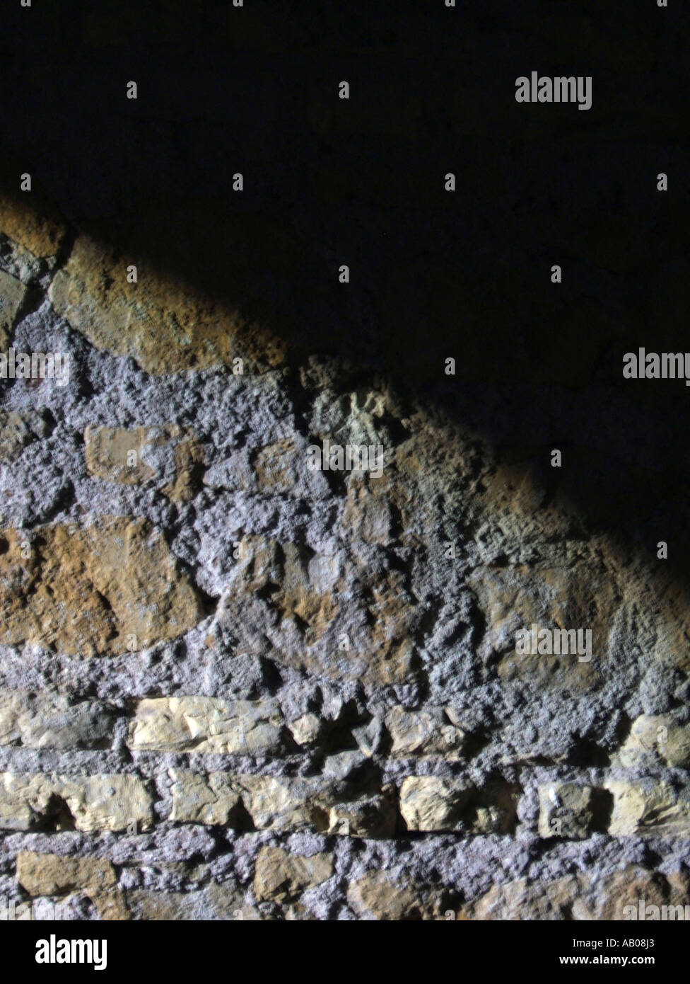 wall half lit and half in shade Stock Photo - Alamy