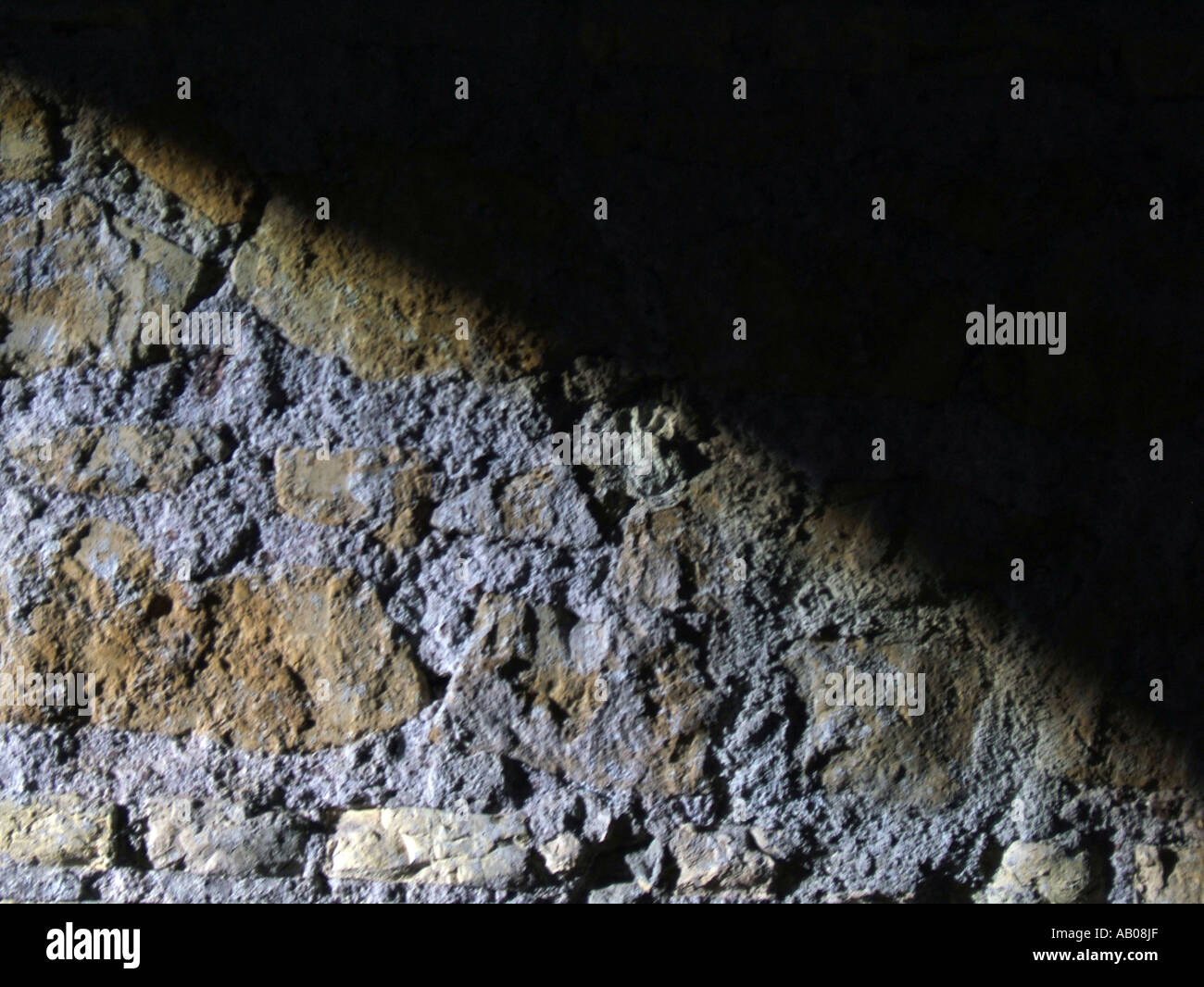 wall half lit and half in shade Stock Photo - Alamy