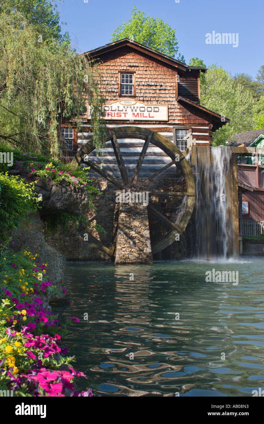 Dollywood grist mill hi-res stock photography and images - Alamy
