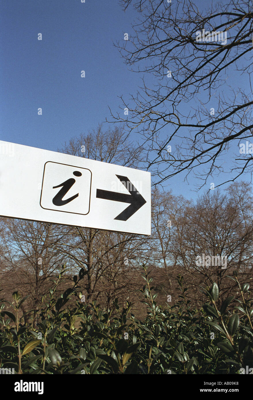 Information sign at sunset point hi-res stock photography and images ...