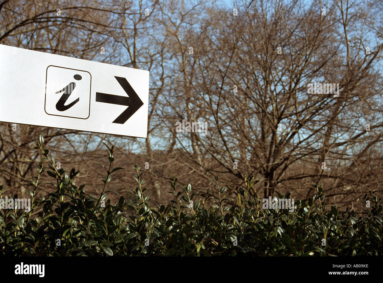 Information sign at sunset point hi-res stock photography and images ...