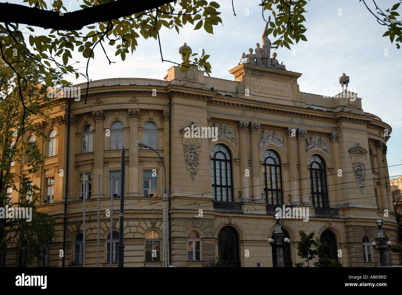 Polish science academy building hi-res stock photography and images - Alamy