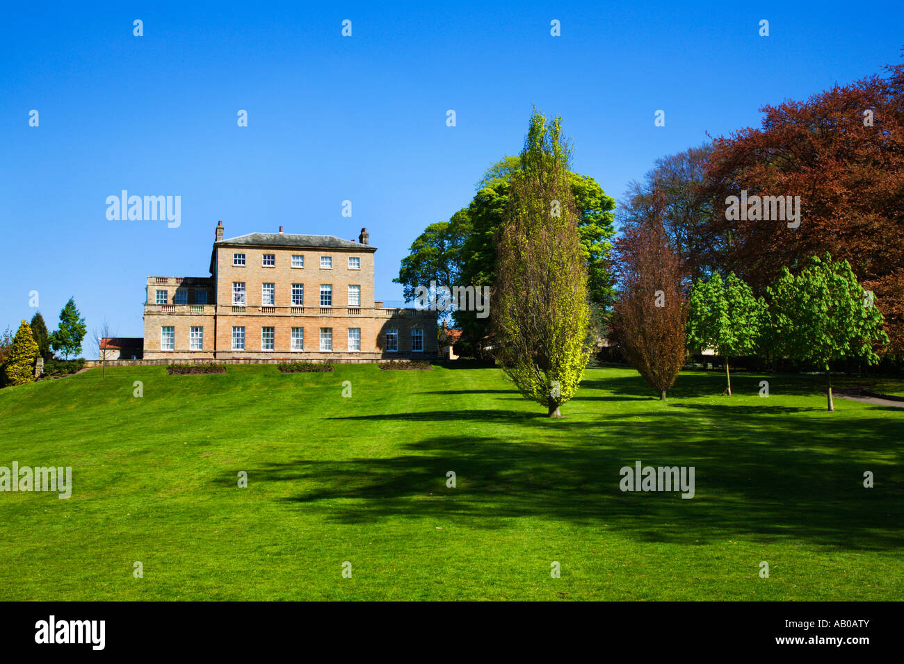 Knaresborough House in Spring Knaresborough North Yorkshire England ...