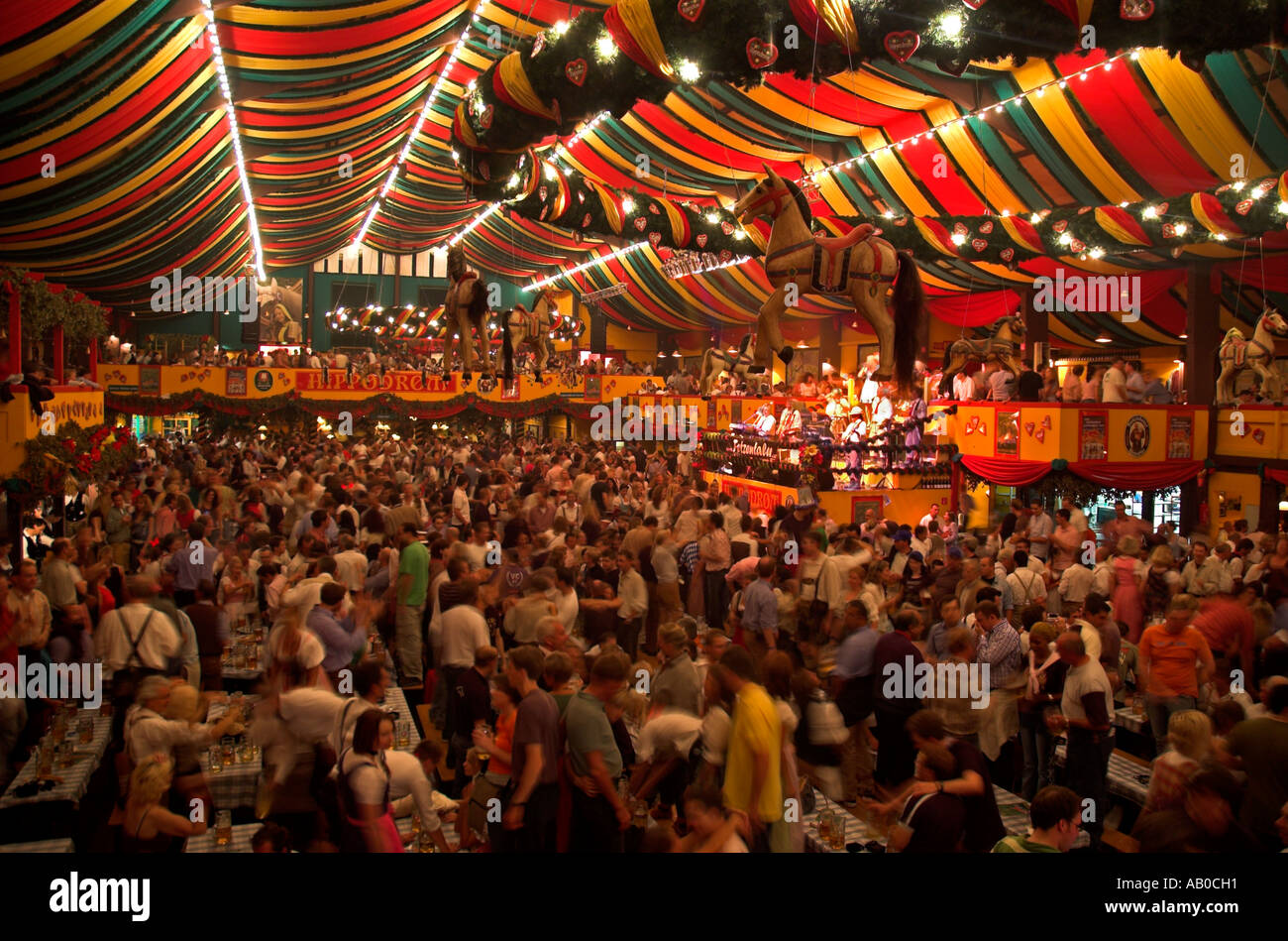 Europe Germany Bavaria Bayern Munich Munchen Theresienwiese Oktoberfest ...