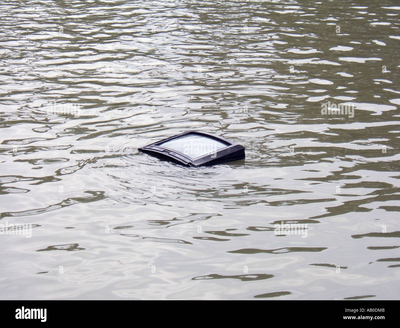 tv floating in river Stock Photo - Alamy