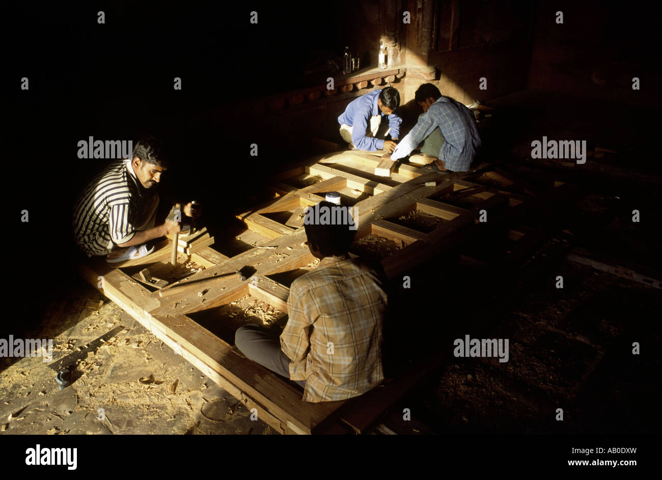 India building man Stock Photo - Alamy