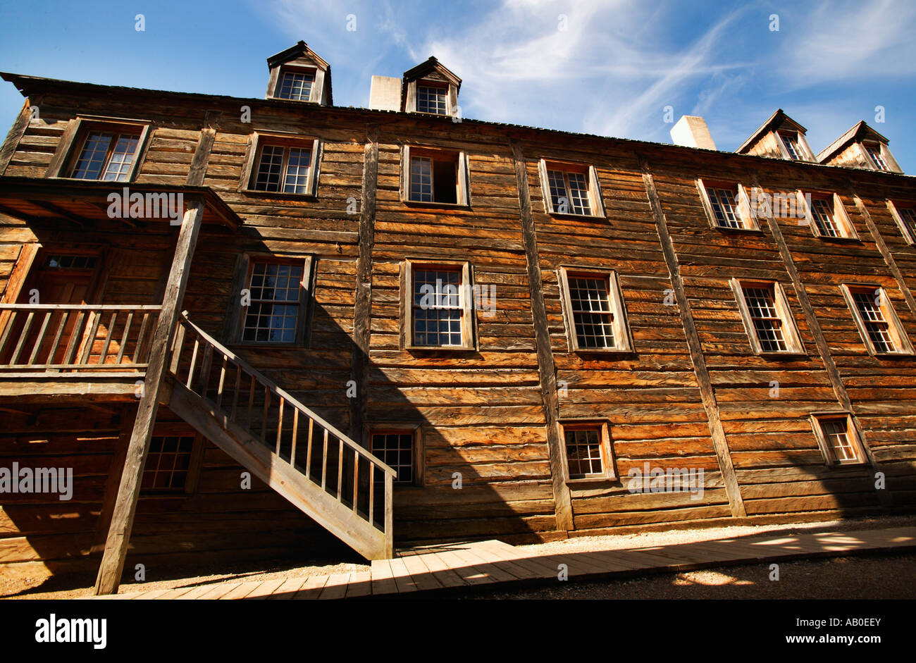 Exterior of historical fort Stock Photo - Alamy
