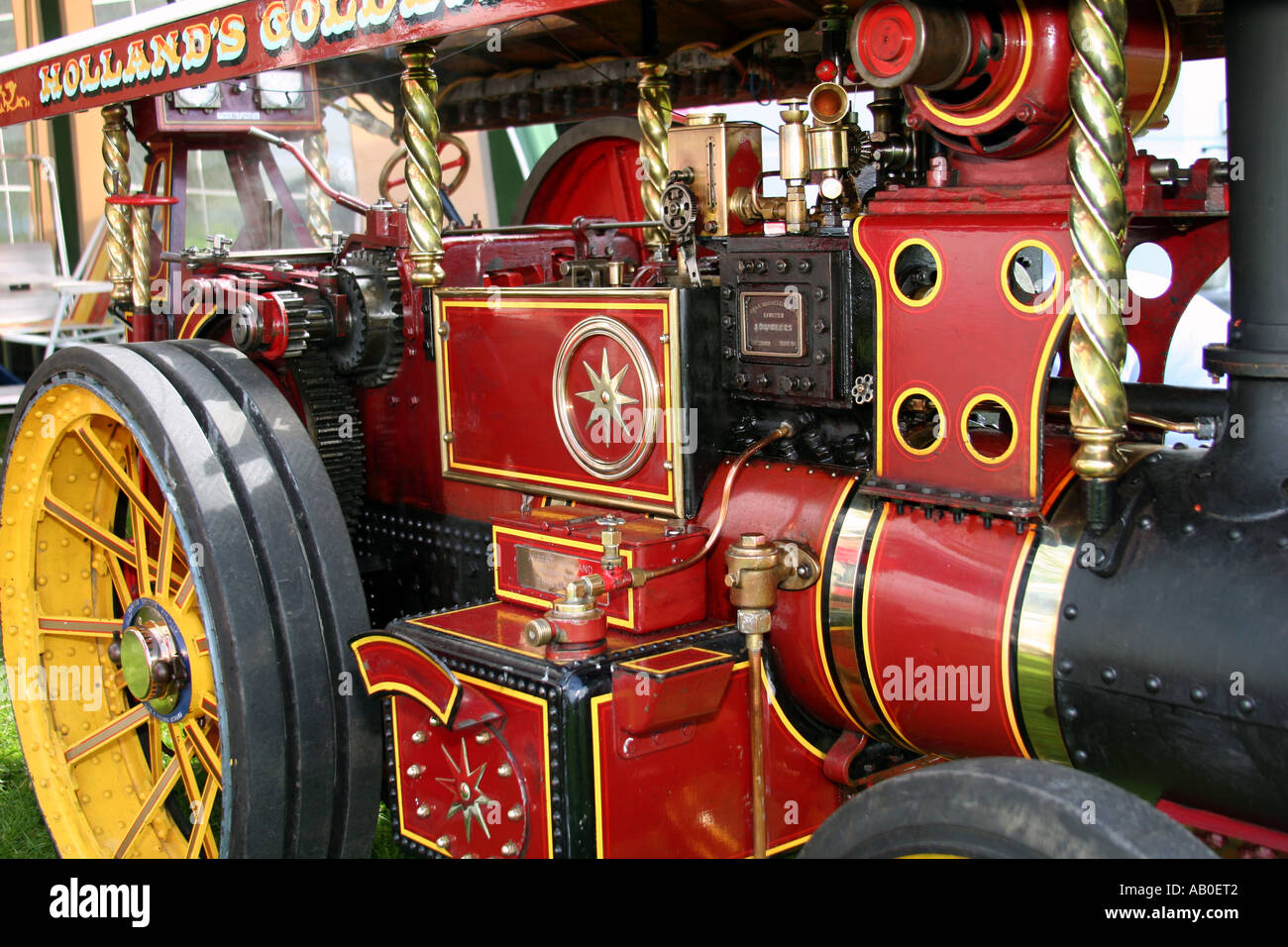 traction engine rally for model engineers Stock Photo - Alamy