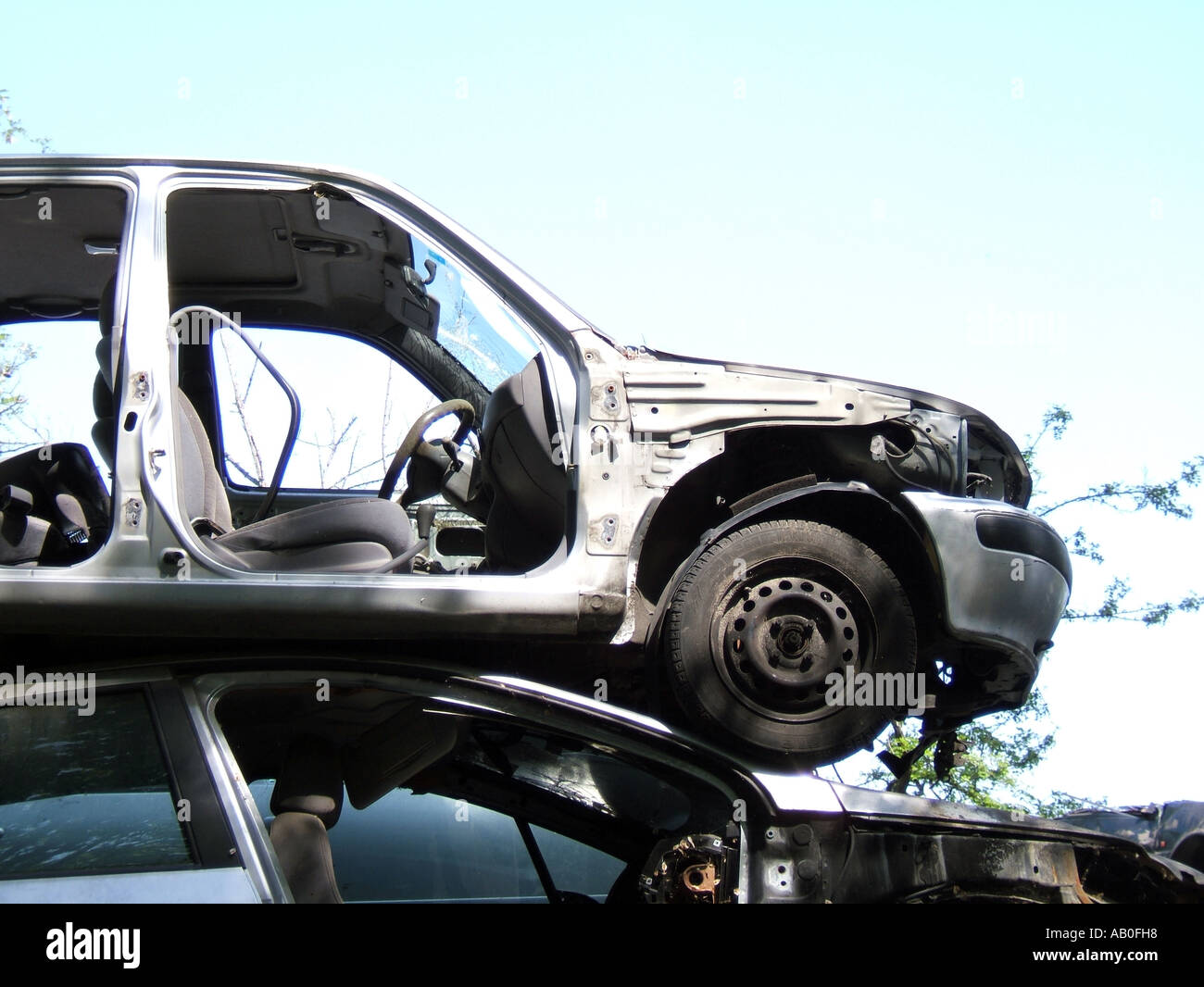cars in breakers scrap yard Stock Photo - Alamy