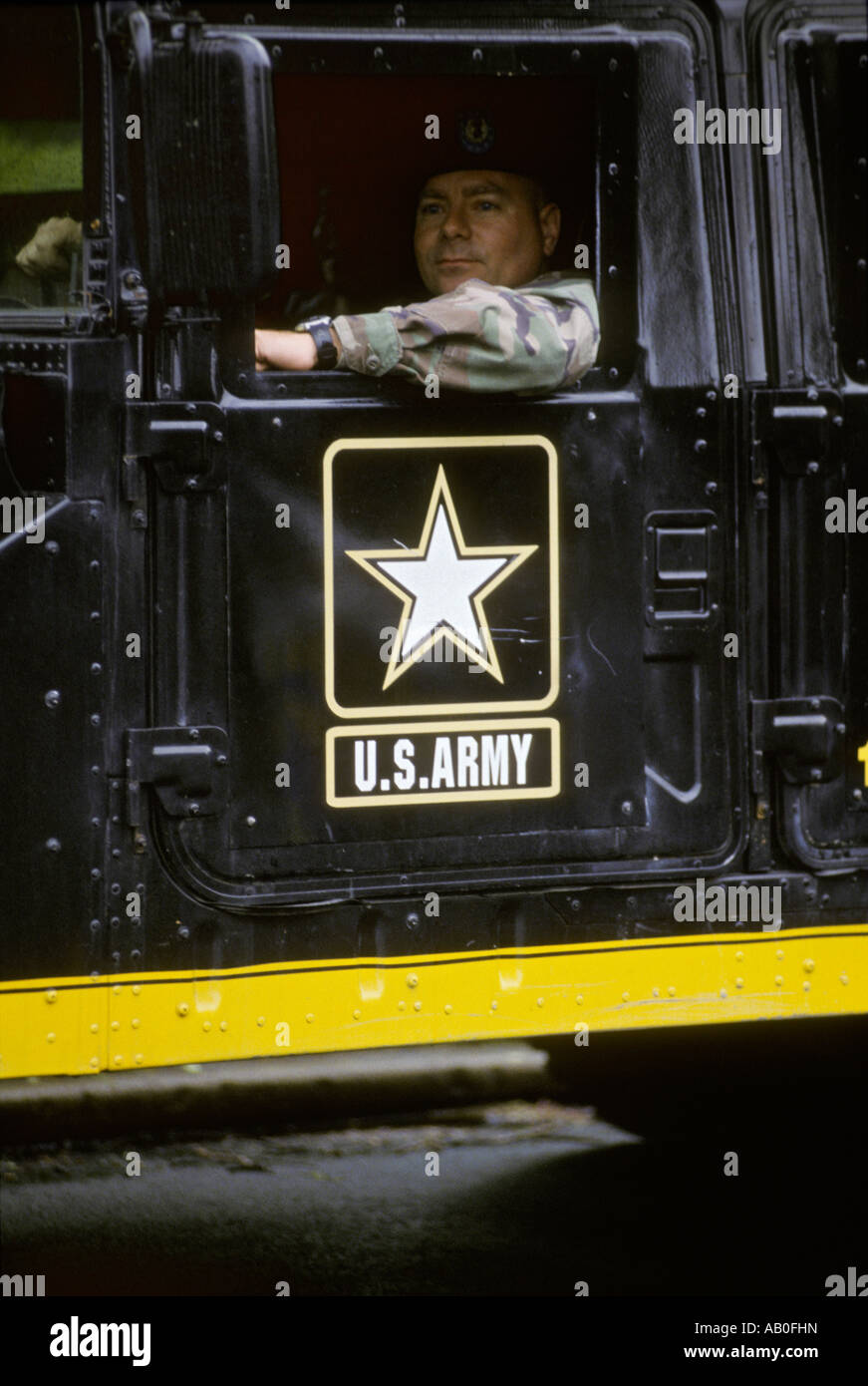 US USA Army truck driver soldier parade patriot patriotic patriotism ...