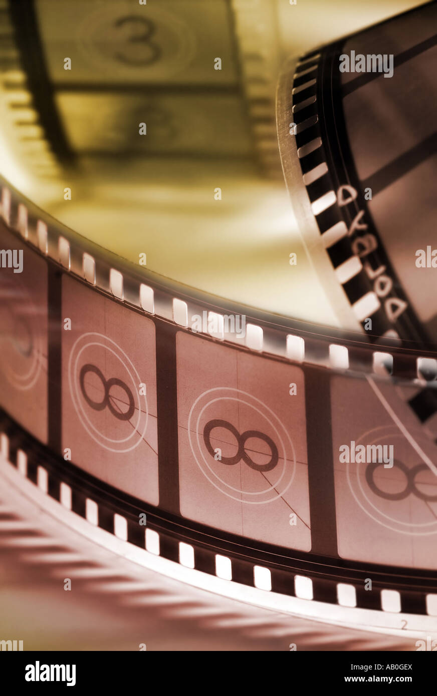 Filmstrip edges hi-res stock photography and images - Alamy