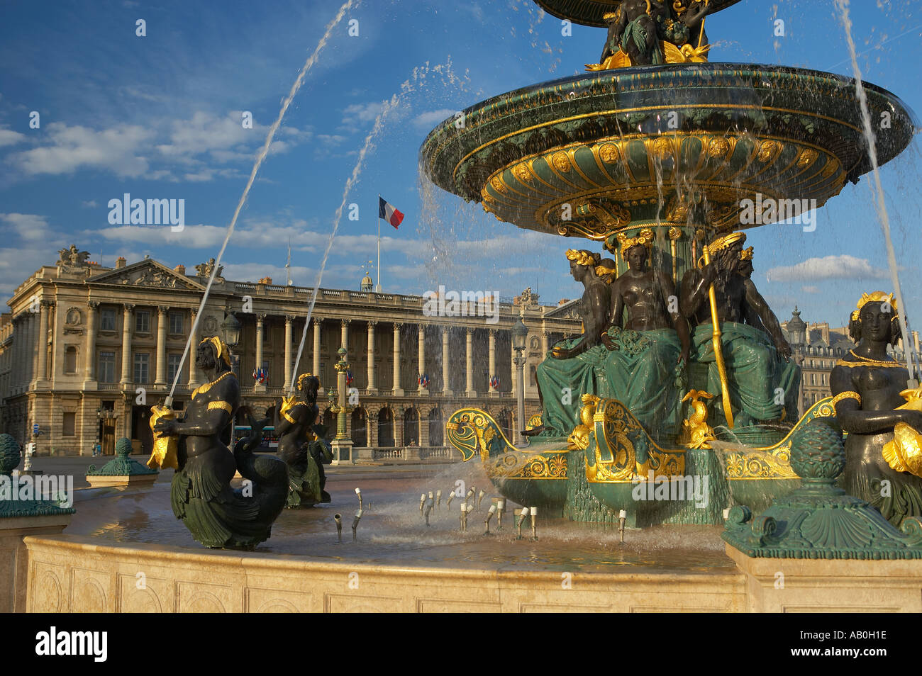 Place de la Concorde Paris France Stock Photo - Alamy