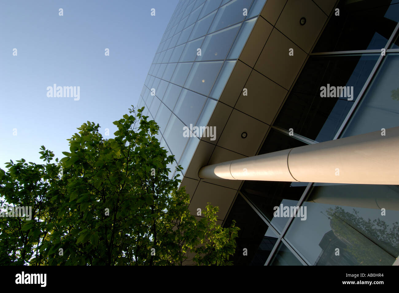 Manchester city centre office block Stock Photo - Alamy