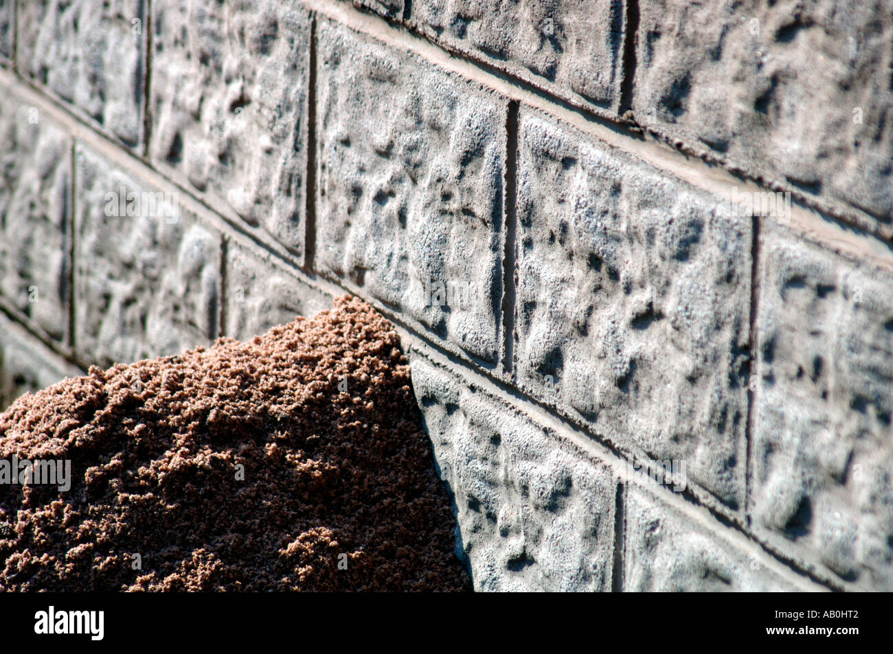 Wall & Sand Stock Photo - Alamy
