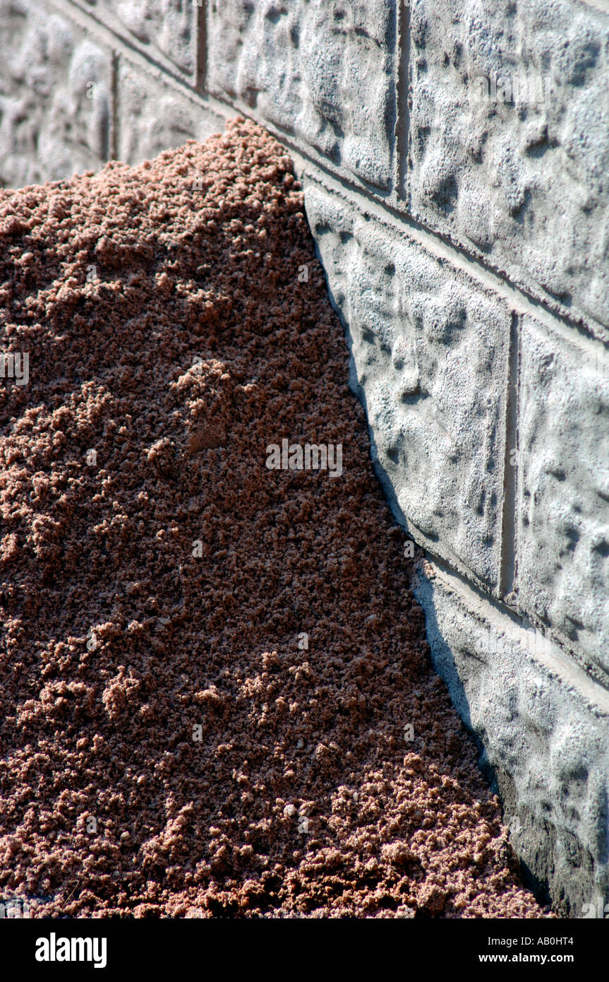 Wall & Sand Stock Photo - Alamy