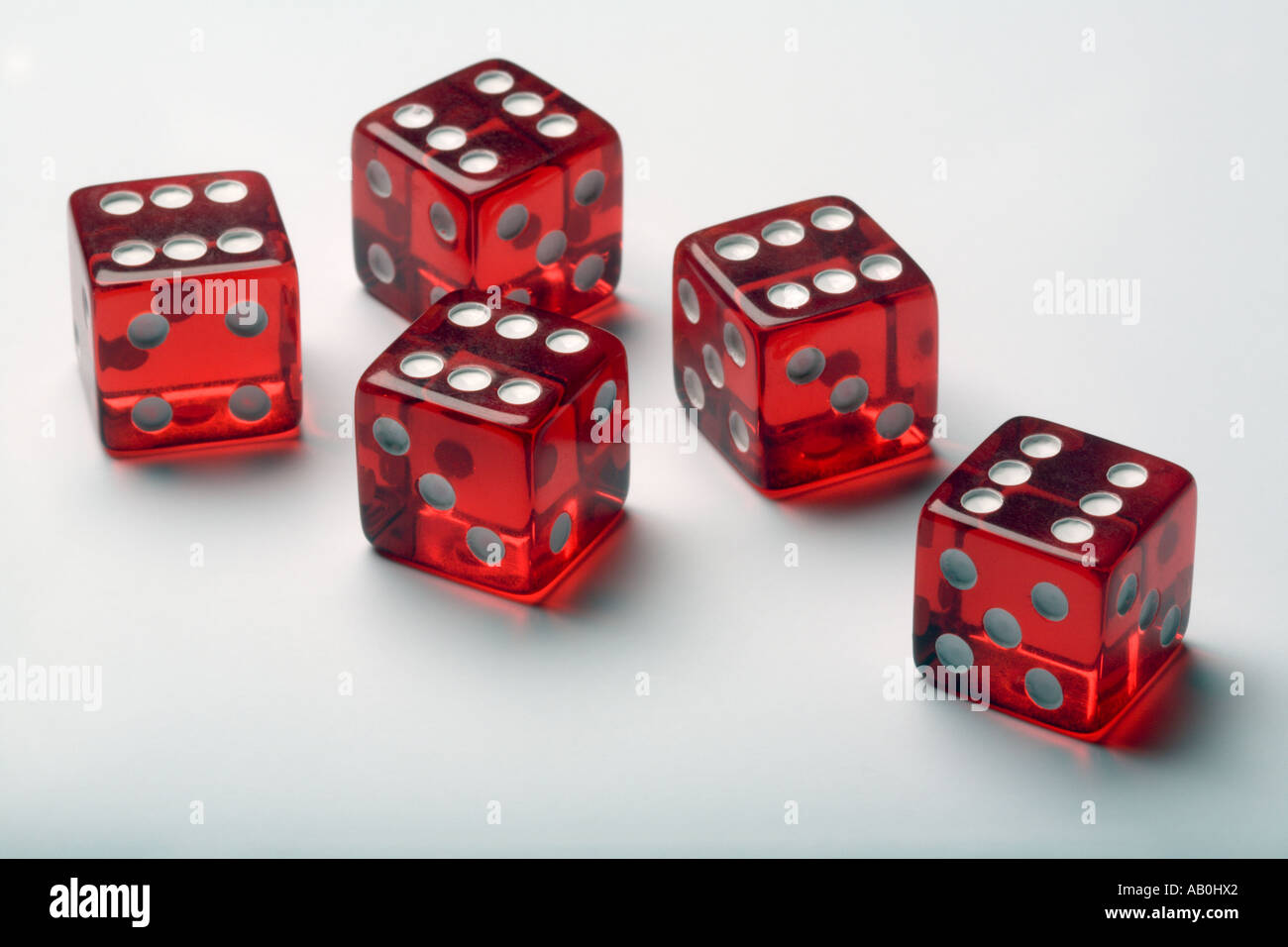 still life studio image of dice Stock Photo - Alamy