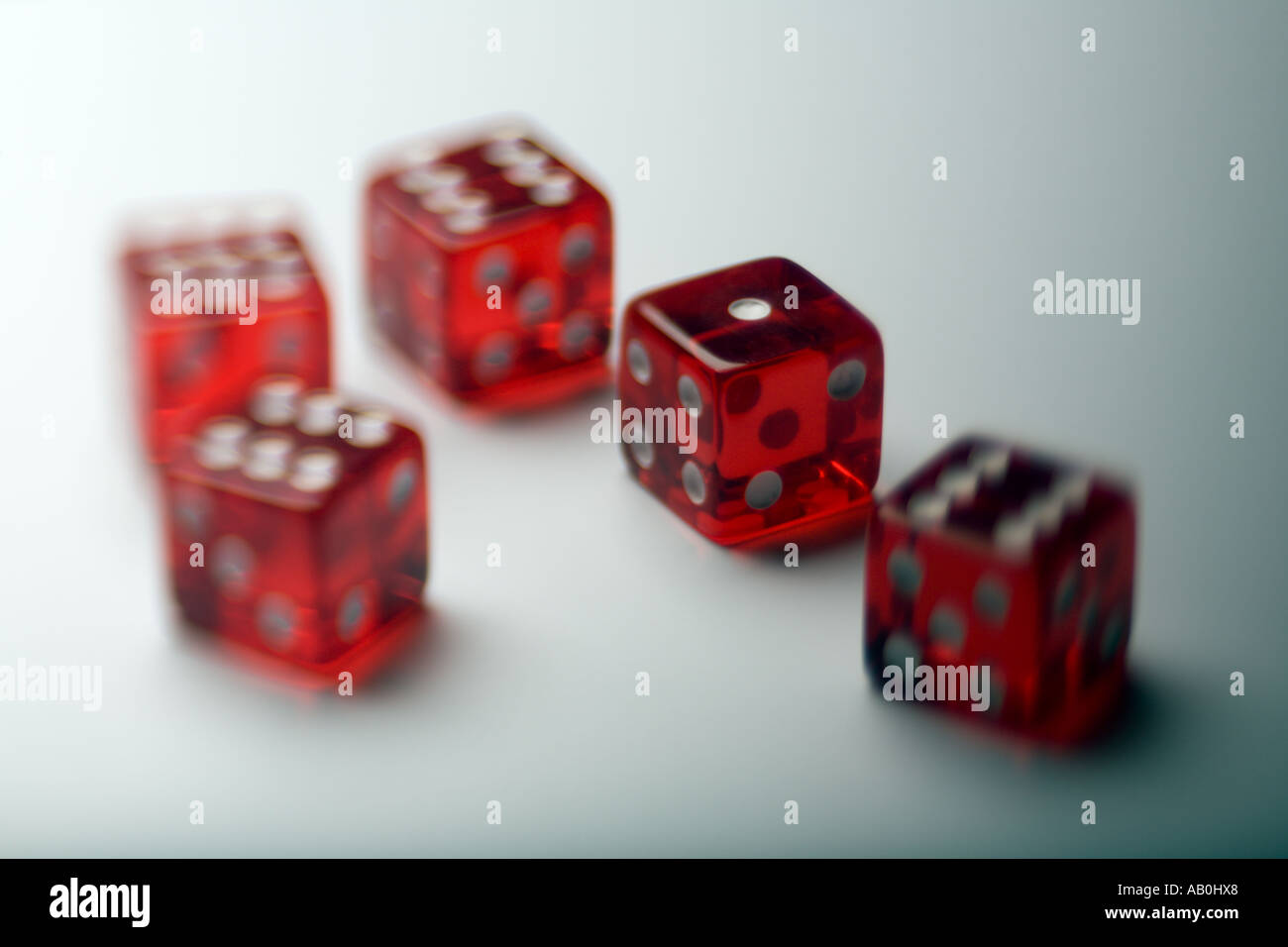 still life studio image of dice Stock Photo - Alamy