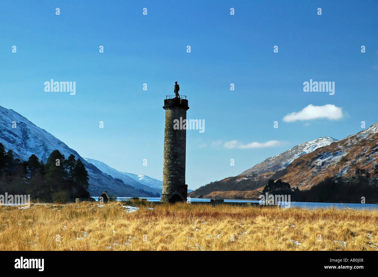 bonnie prince charlie charles edward stuart scotland mountains Stock ...