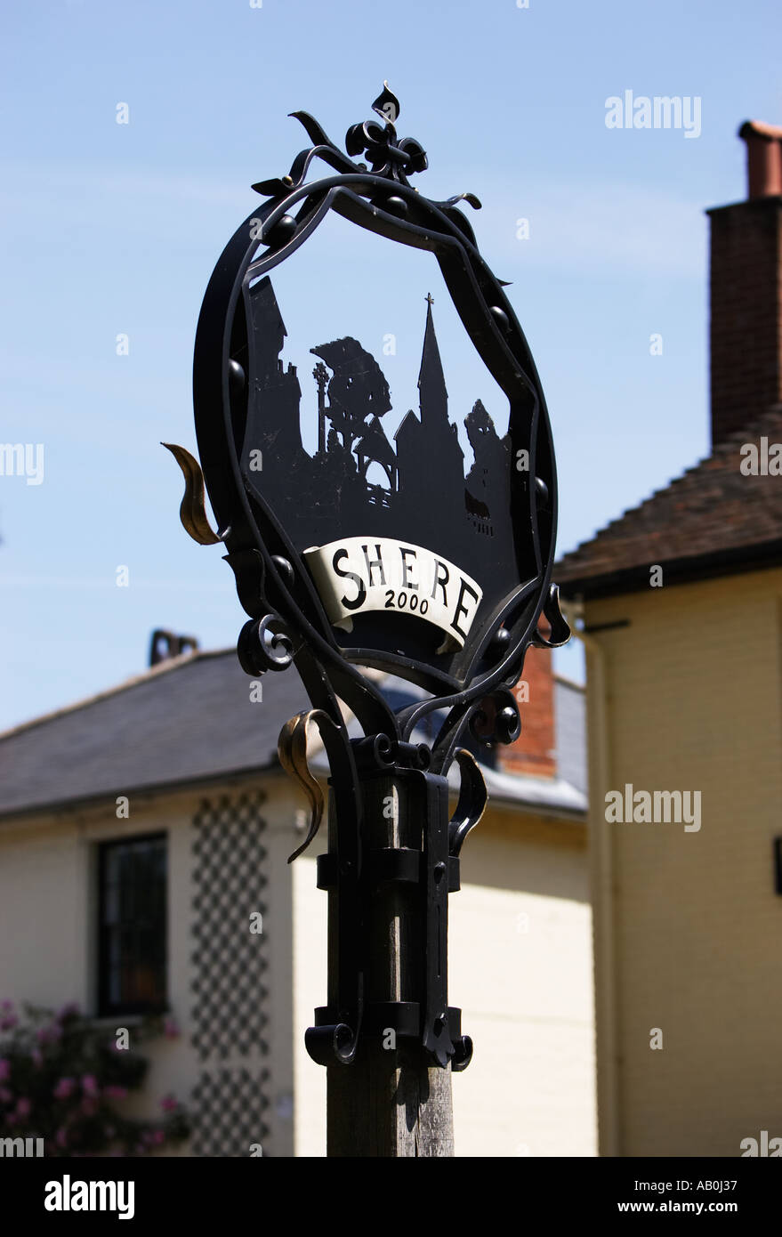 Surrey sign hi-res stock photography and images - Alamy