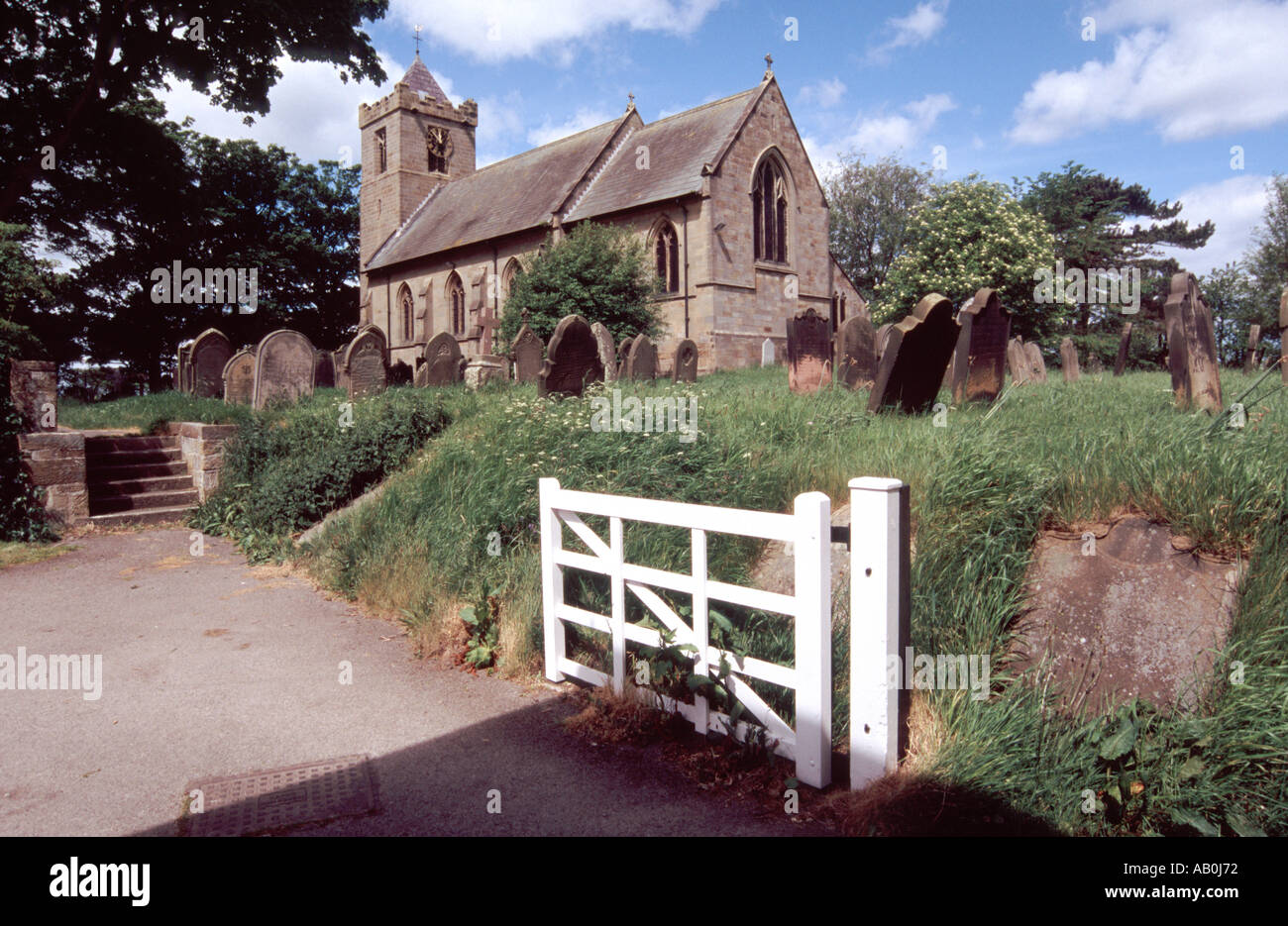 All Saints Church Easington Cleveland Stock Photo - Alamy