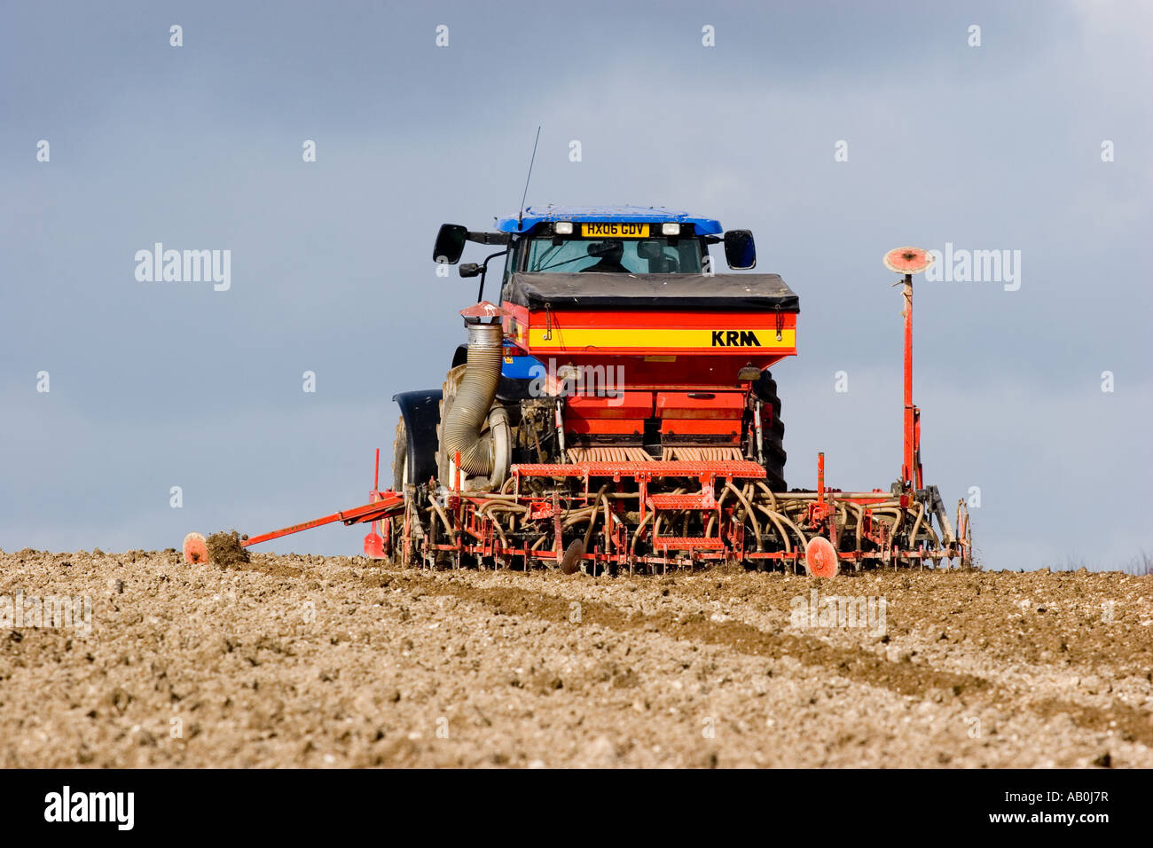 Drilling barley hi-res stock photography and images - Alamy