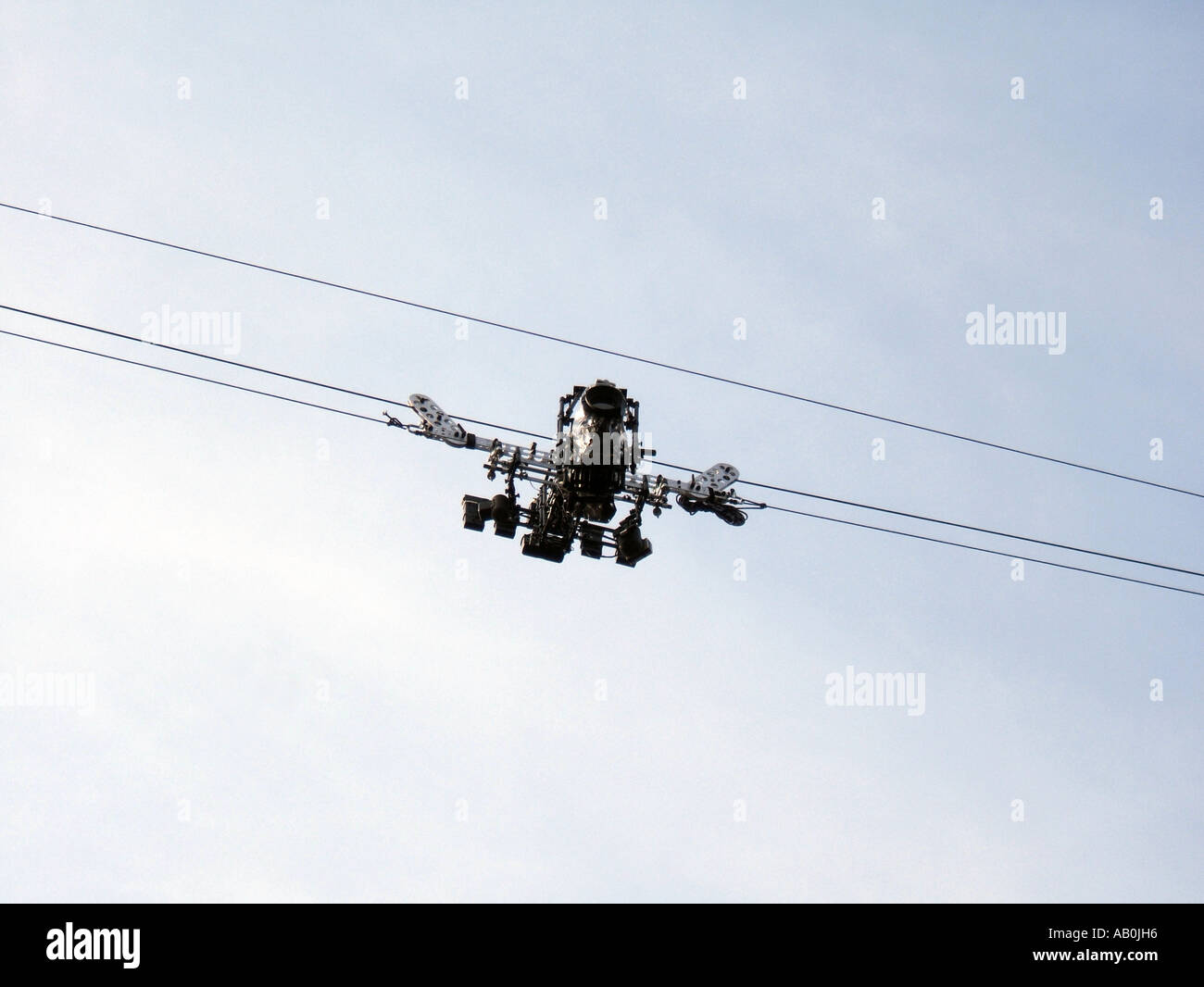 Outside broadcast cameraman crane hi-res stock photography and images ...