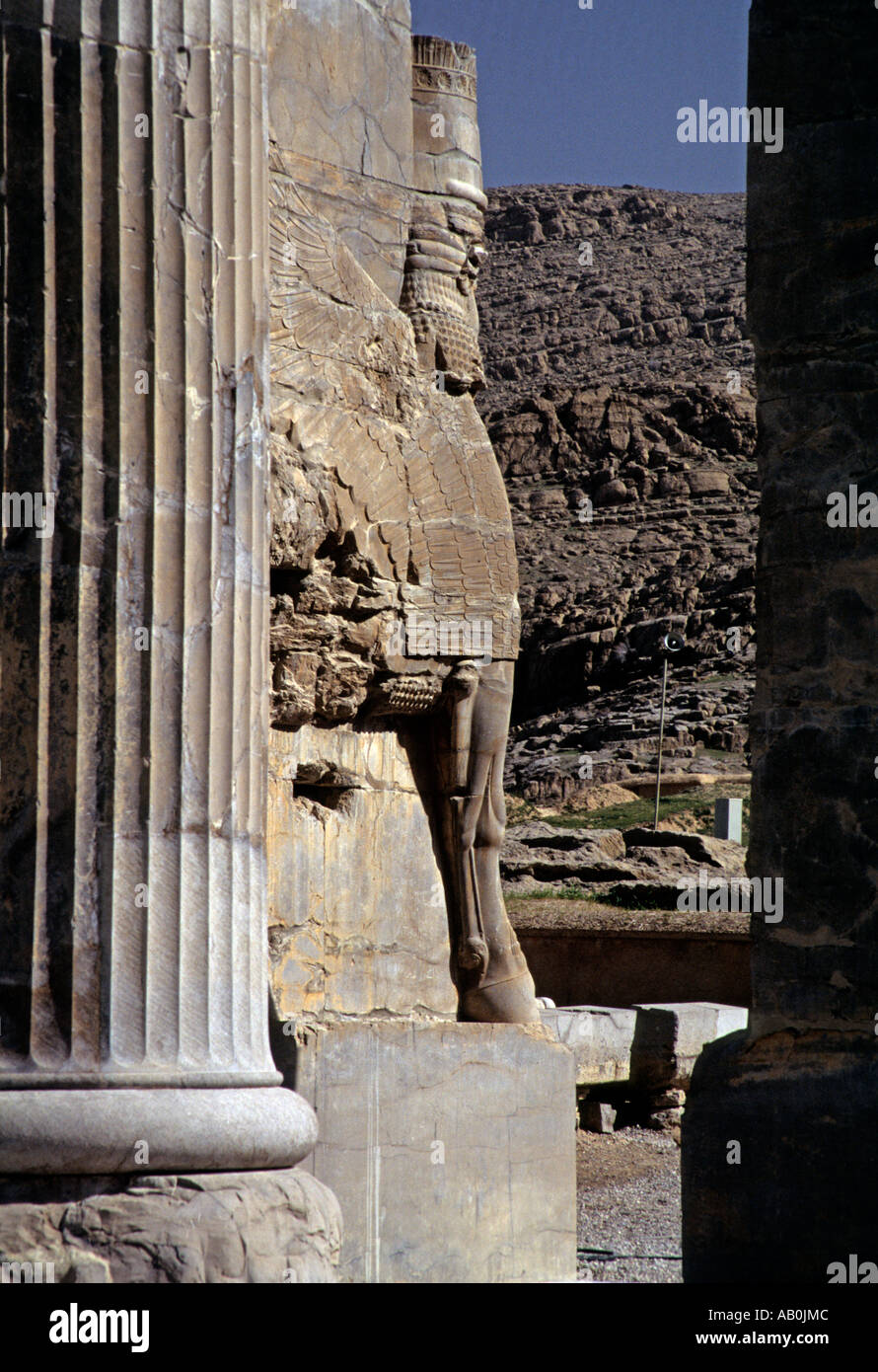 Gate of all nations this is what persia was hi-res stock photography ...