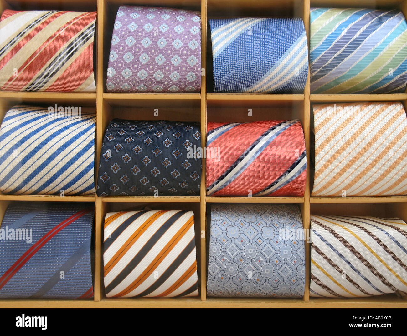 Tie collection hi-res stock photography and images - Alamy