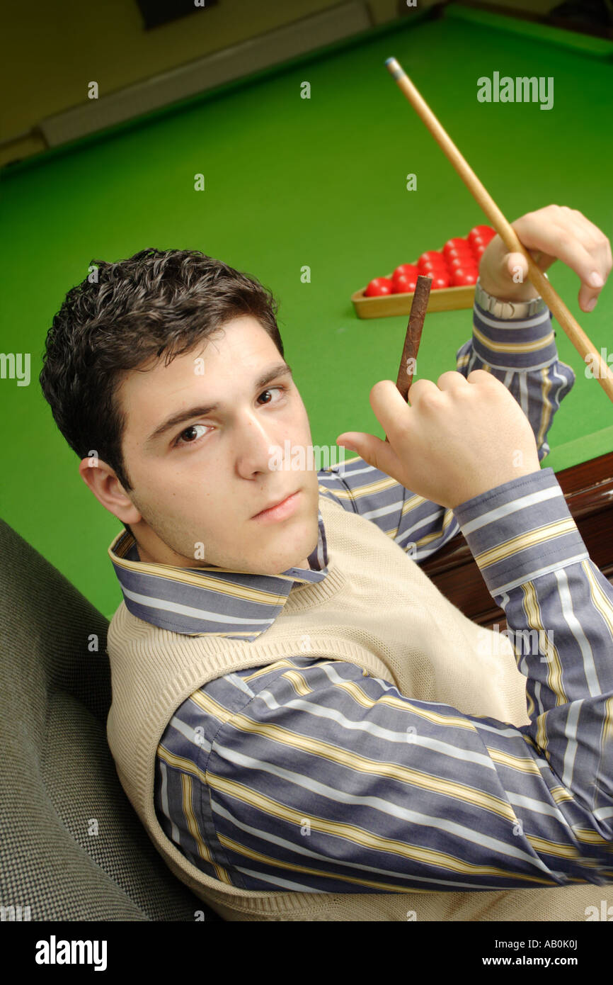 Master cue man hi-res stock photography and images - Alamy