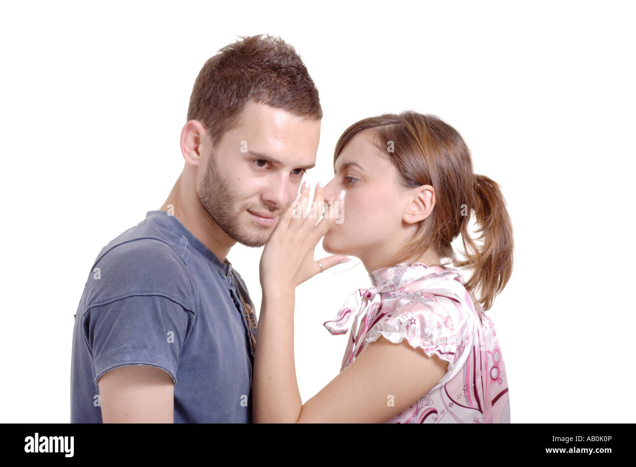 Gossip or secret hi-res stock photography and images - Alamy