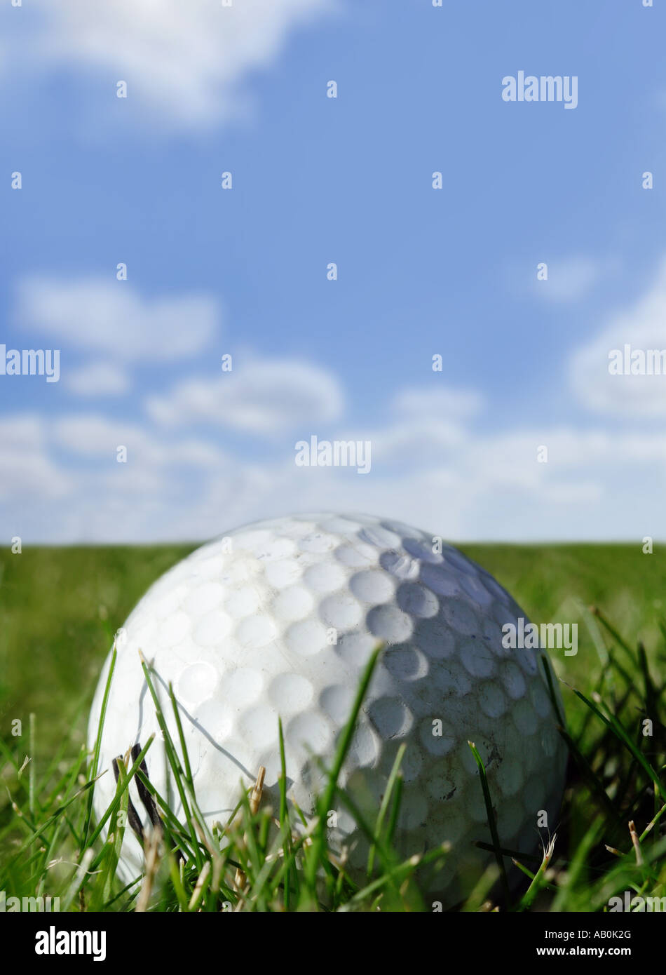 Used golf ball Stock Photo - Alamy