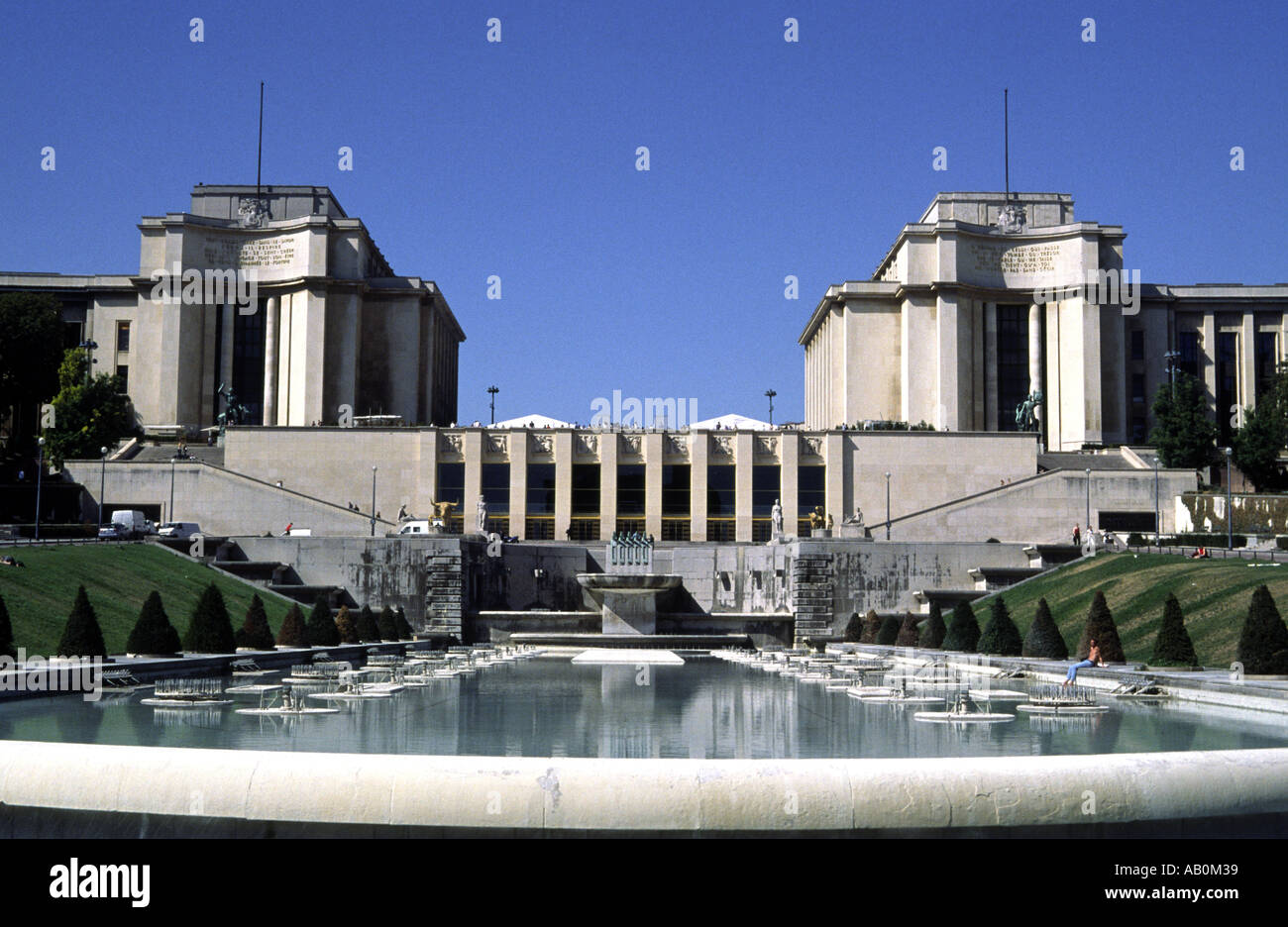 The trocadero in Paris France Stock Photo - Alamy