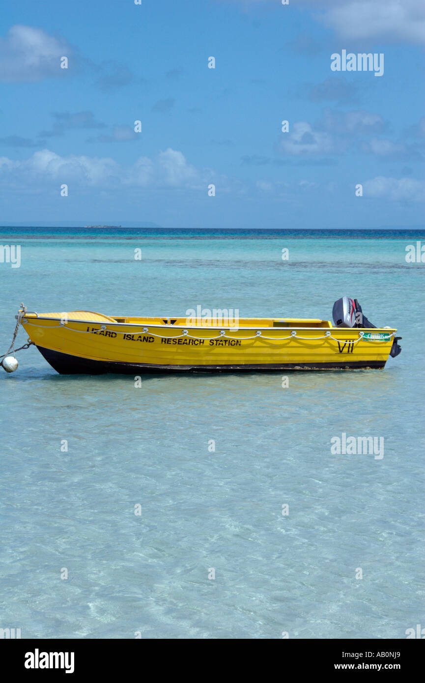 Lizard Island Research Stataion boat, Lizard Island, Great Barrier Reef ...