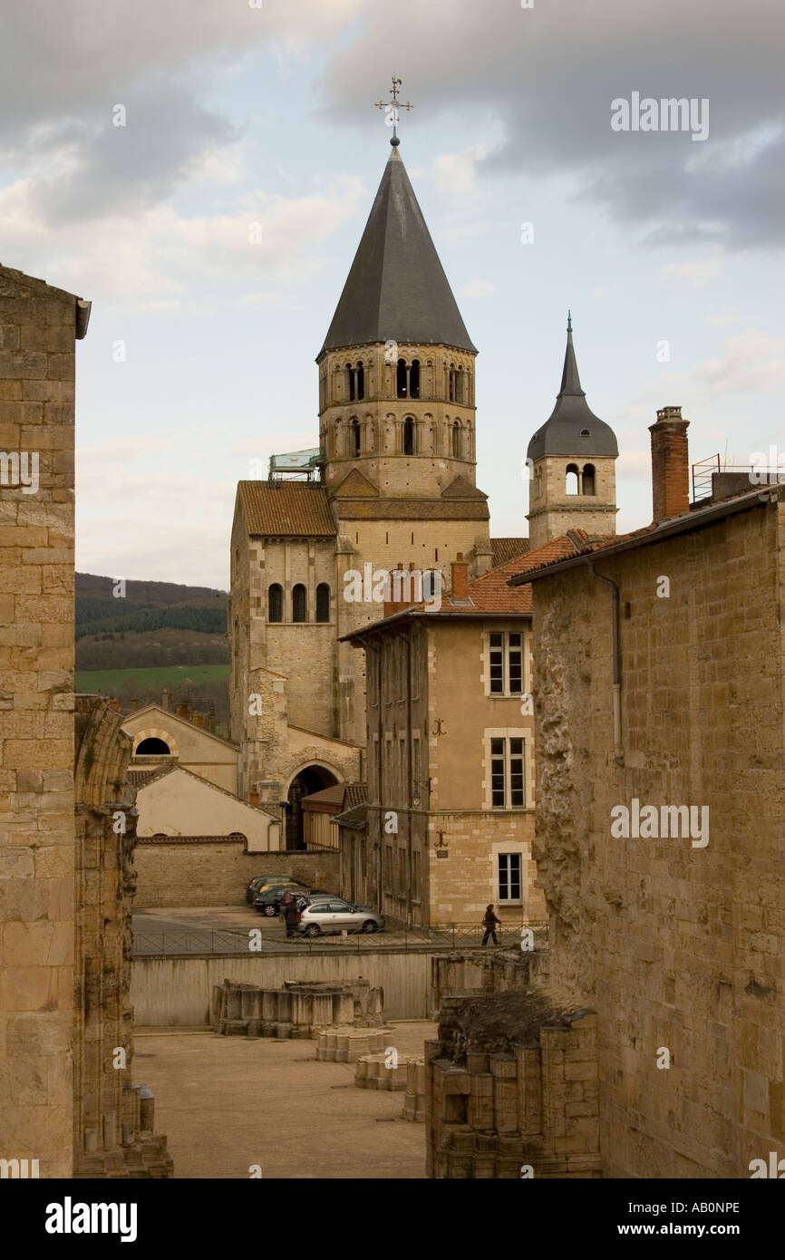 Abbey of cluny cathedral hi-res stock photography and images - Alamy