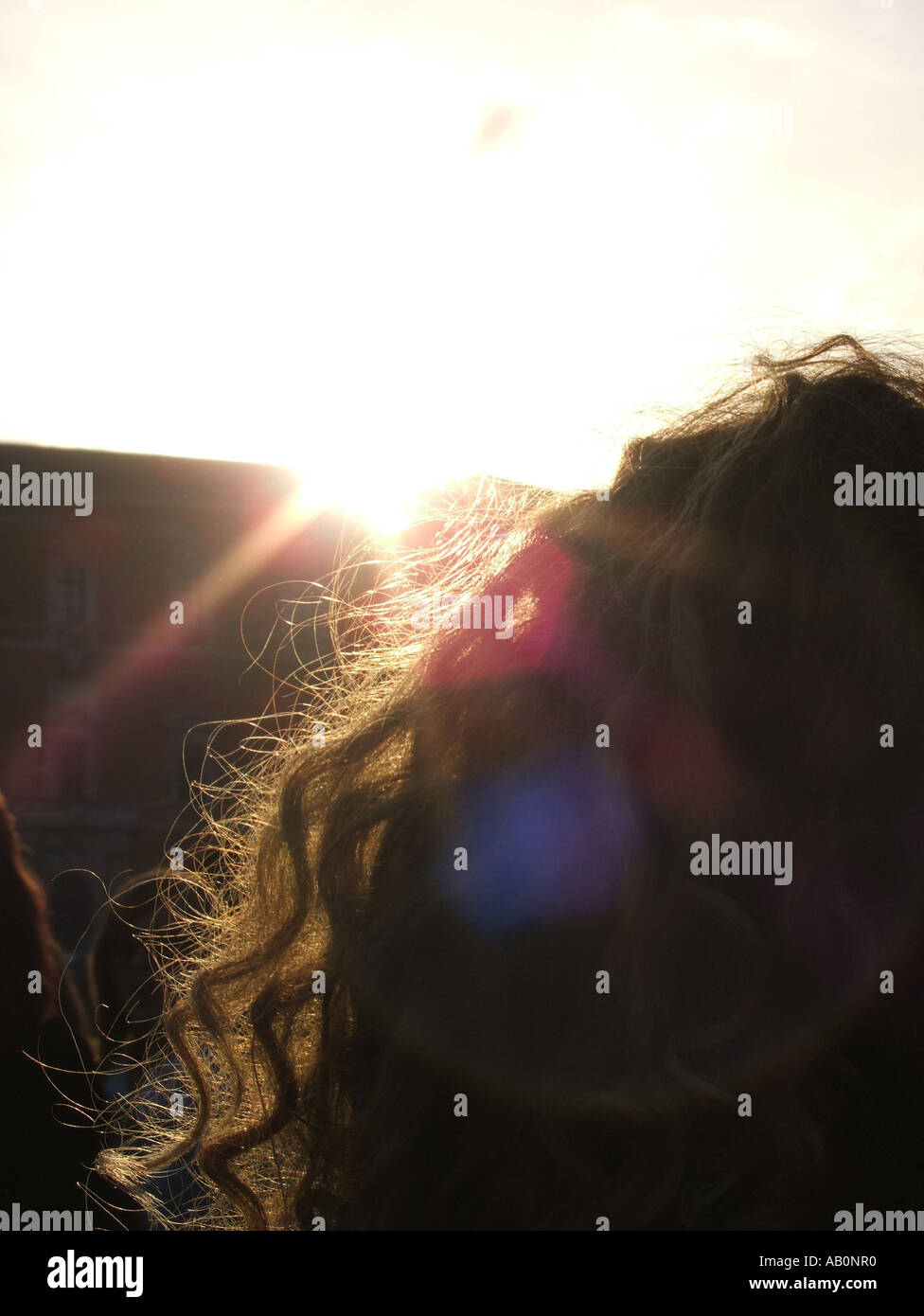 Womans hair backlit hi-res stock photography and images - Alamy