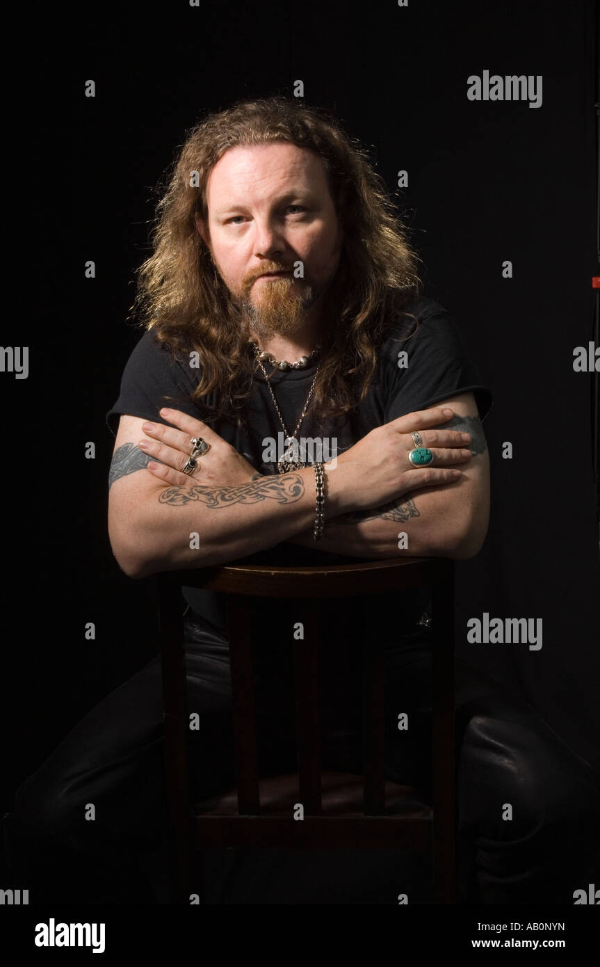 Hell's angels motorcycle tattoo hi-res stock photography and images - Alamy