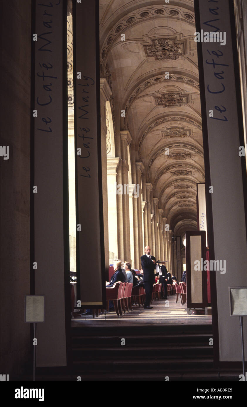 The entrance to the Cafe Marley in Paris France Stock Photo - Alamy