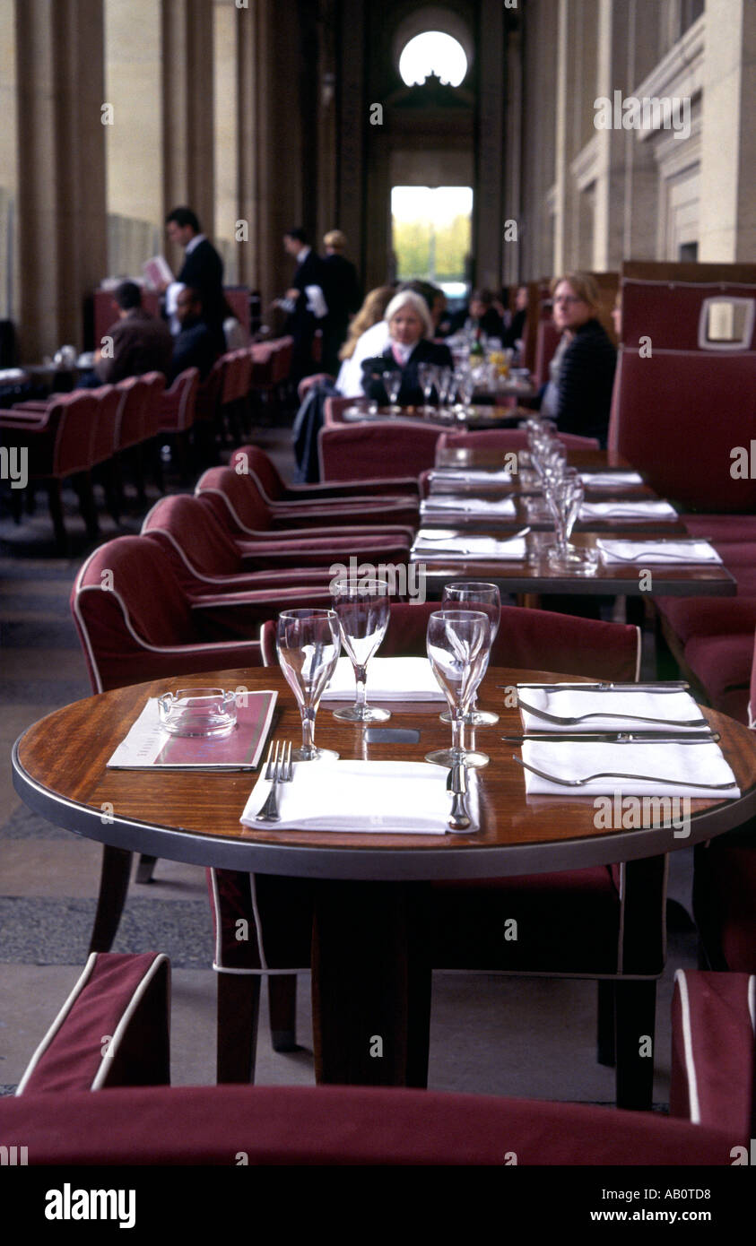 The Cafe Marley in Paris France Stock Photo - Alamy