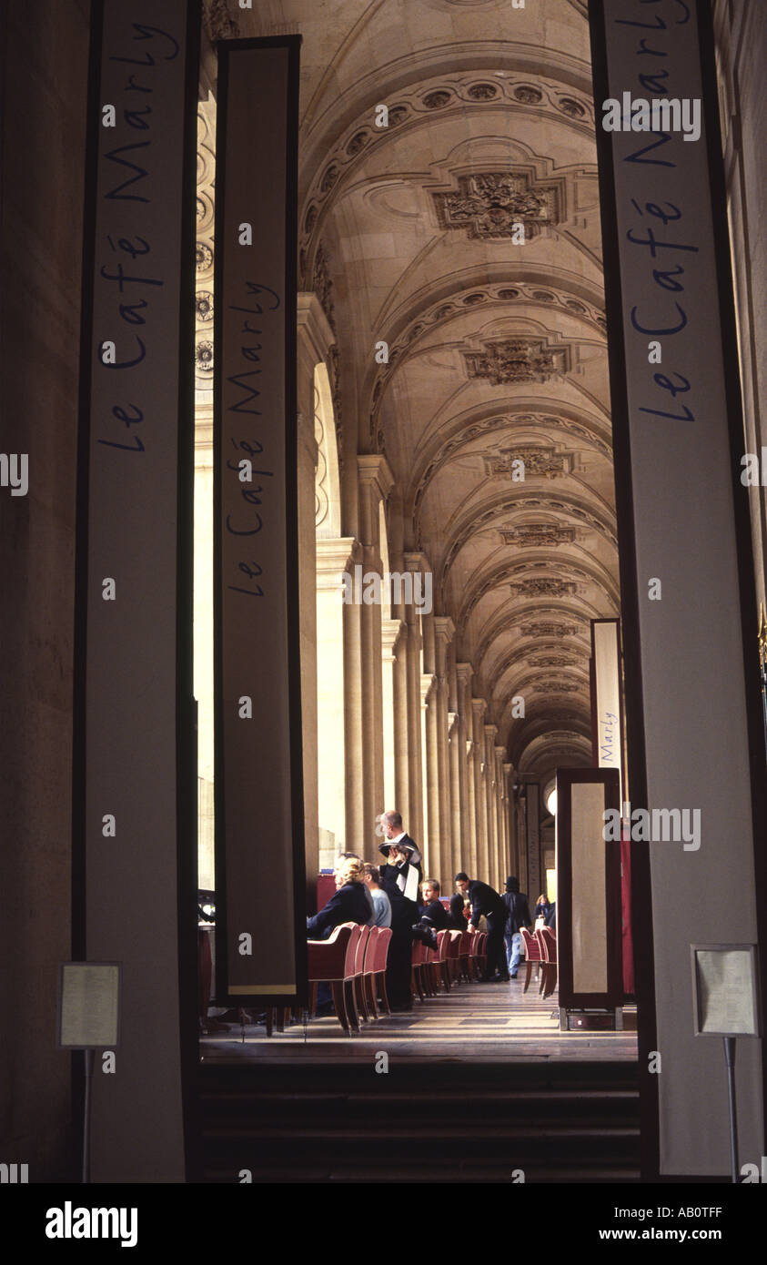 The Cafe Marley in Paris France Stock Photo - Alamy