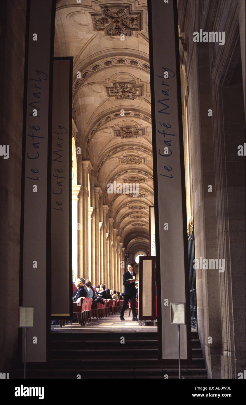 The Cafe Marley in Paris France Stock Photo - Alamy
