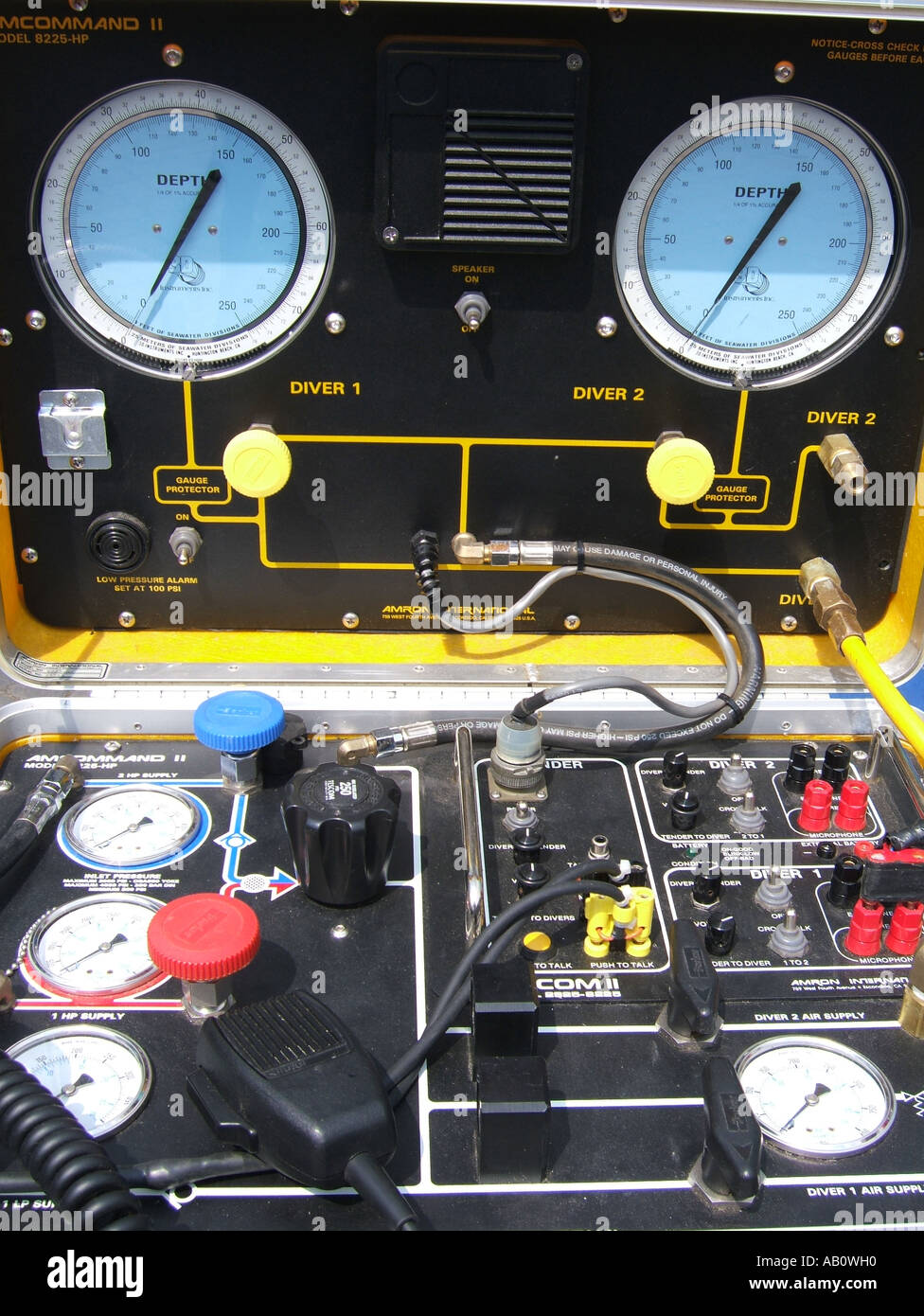 portable underwater diver control centre Stock Photo - Alamy