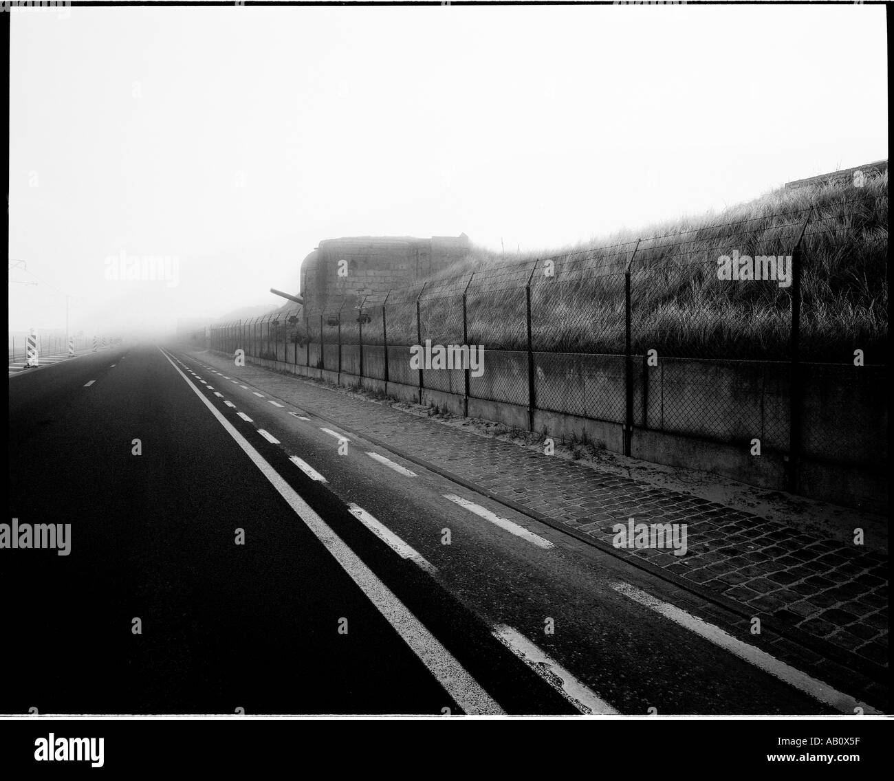 The Atlantic Wall built during WW2 along the Dutch,Belgian and French ...
